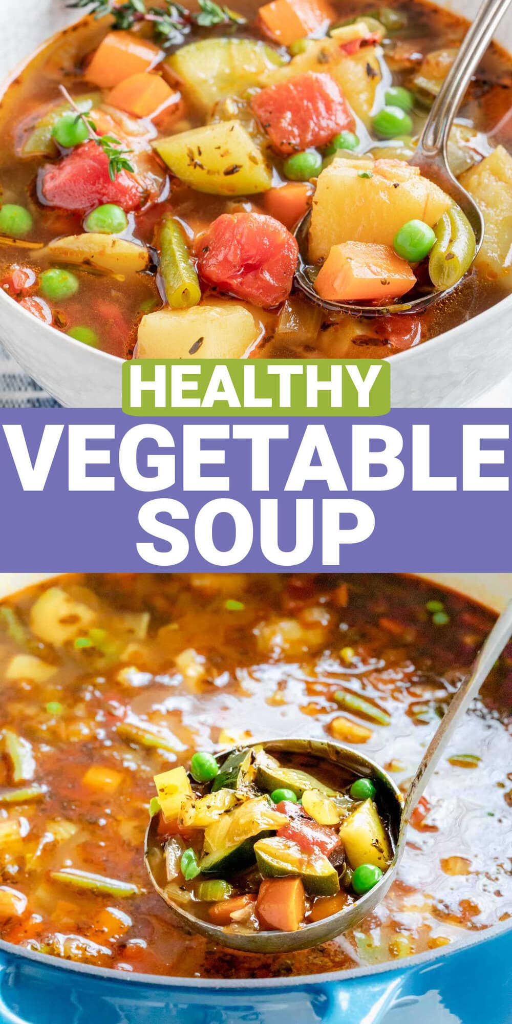 Garden Vegetable Soup - Healthy Seasonal Recipes