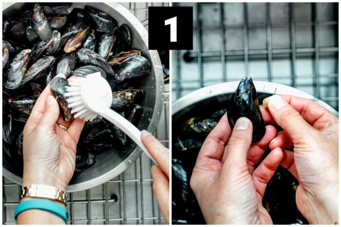 Simple Steamed Mussels with Garlic - Healthy Seasonal Recipes