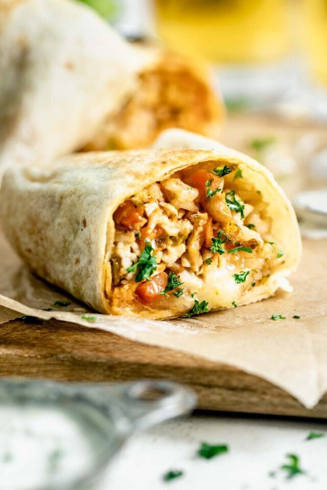 Buffalo Chicken Burritos – All American Holiday