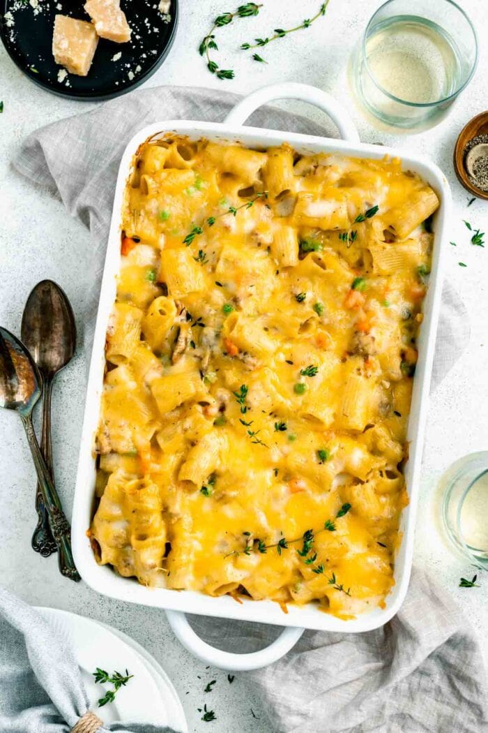 Creamy Ground Turkey Pasta Bake - Healthy Seasonal Recipes