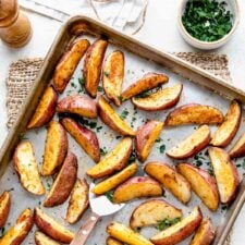 Oven Roasted Red Potato Wedges - Healthy Seasonal Recipes