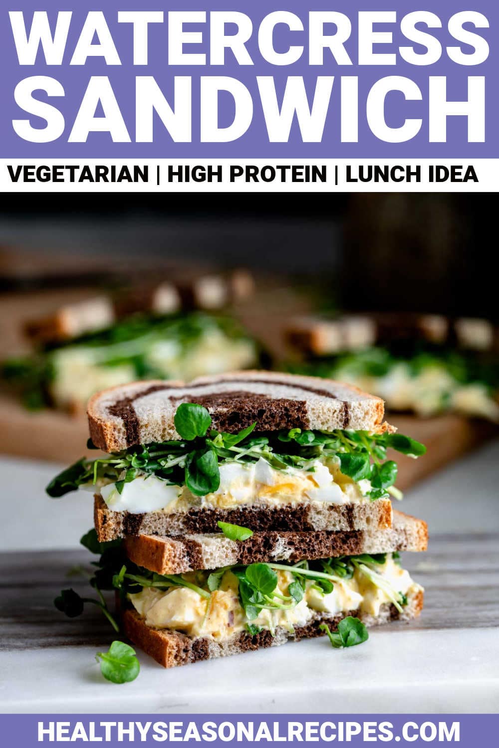 Watercress Sandwich - Healthy Seasonal Recipes