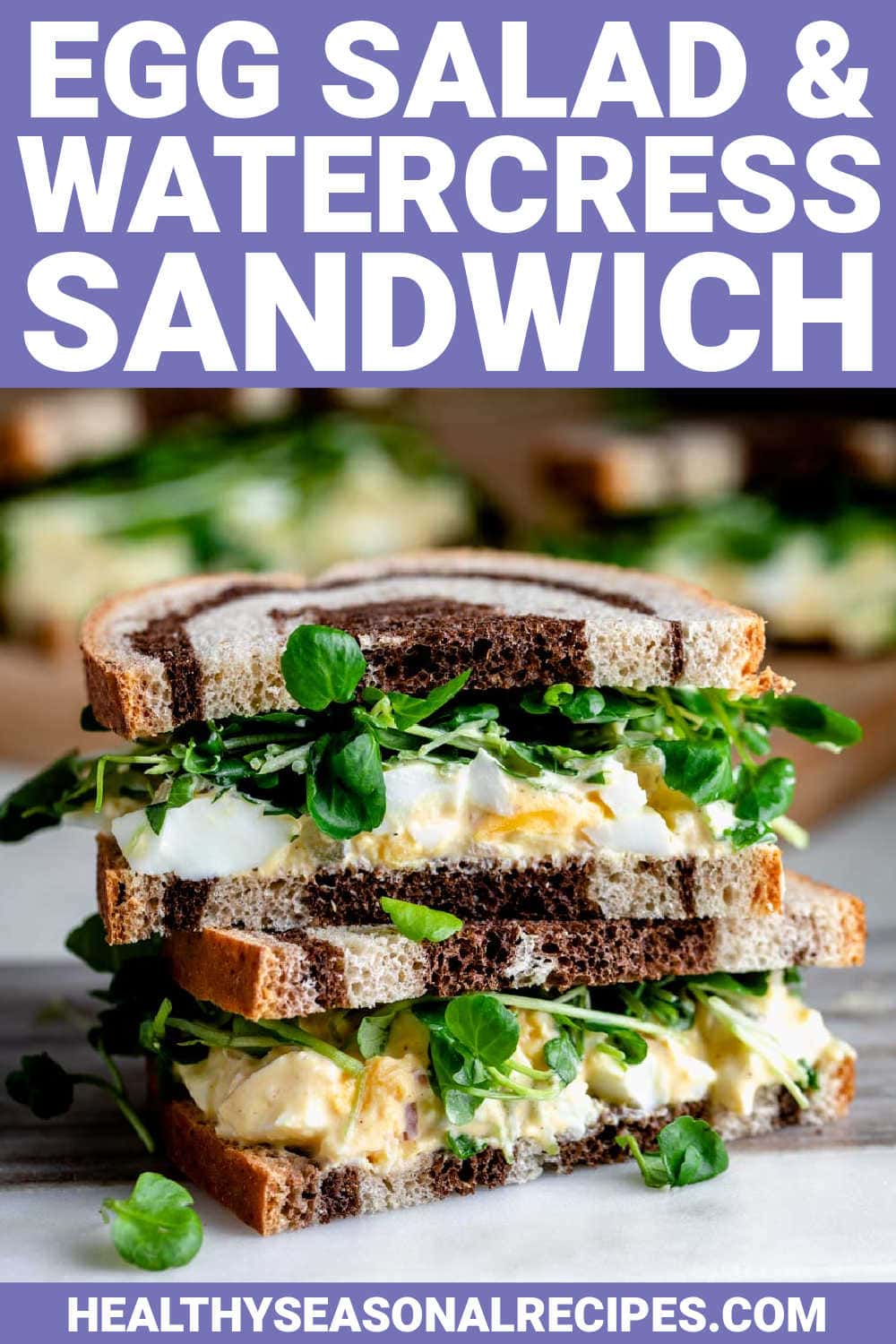 Watercress Sandwich - Healthy Seasonal Recipes