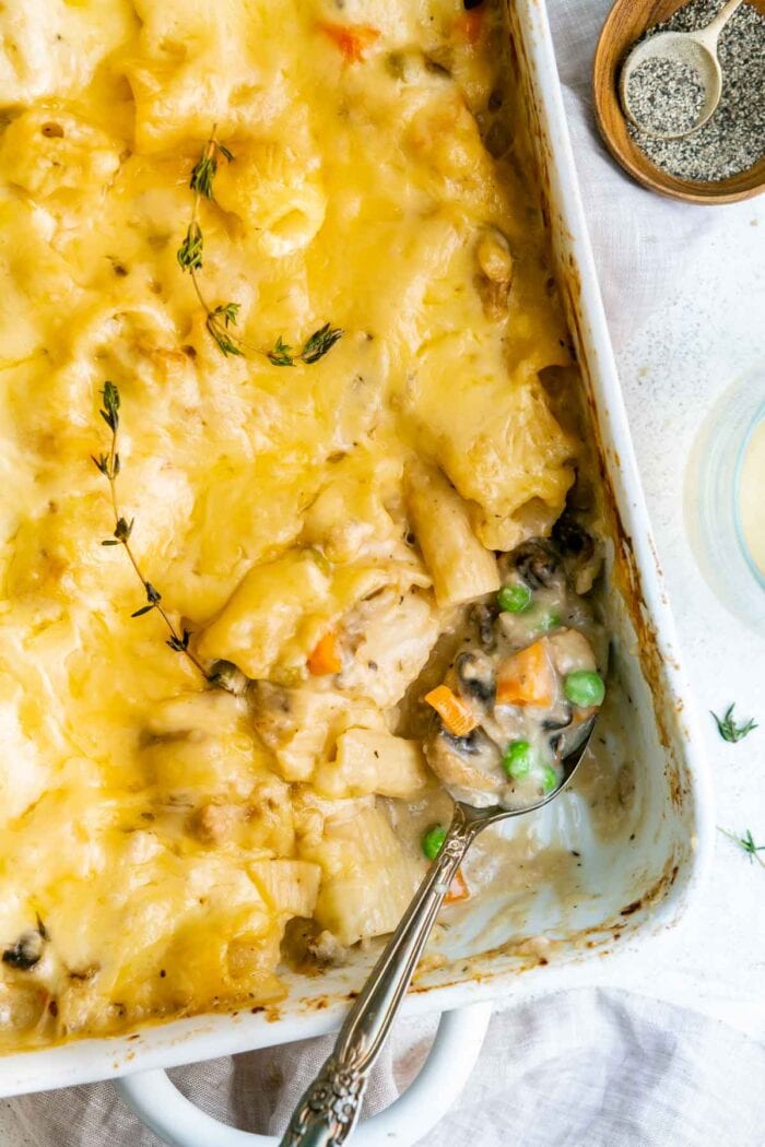 Creamy Ground Turkey Pasta Bake - Healthy Seasonal Recipes