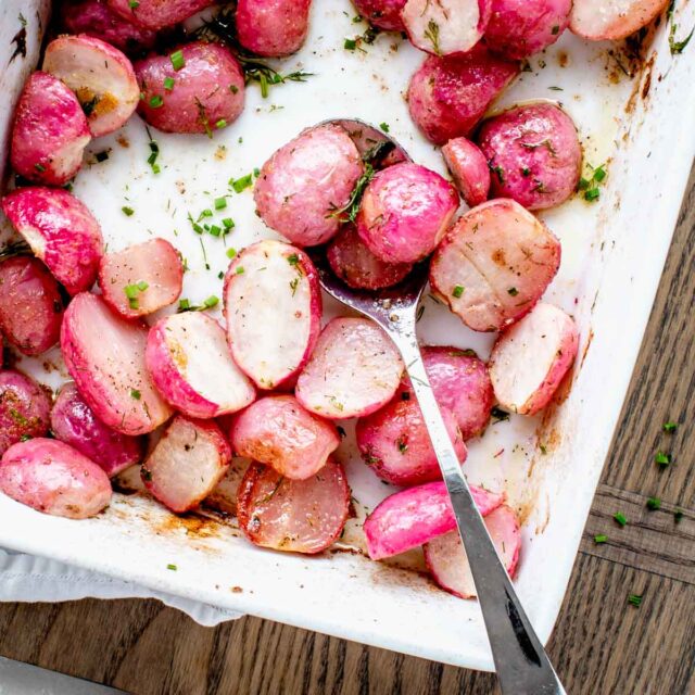 Roasted Radishes - Healthy Seasonal Recipes