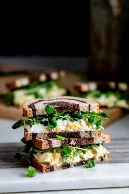 Watercress Sandwich - Healthy Seasonal Recipes