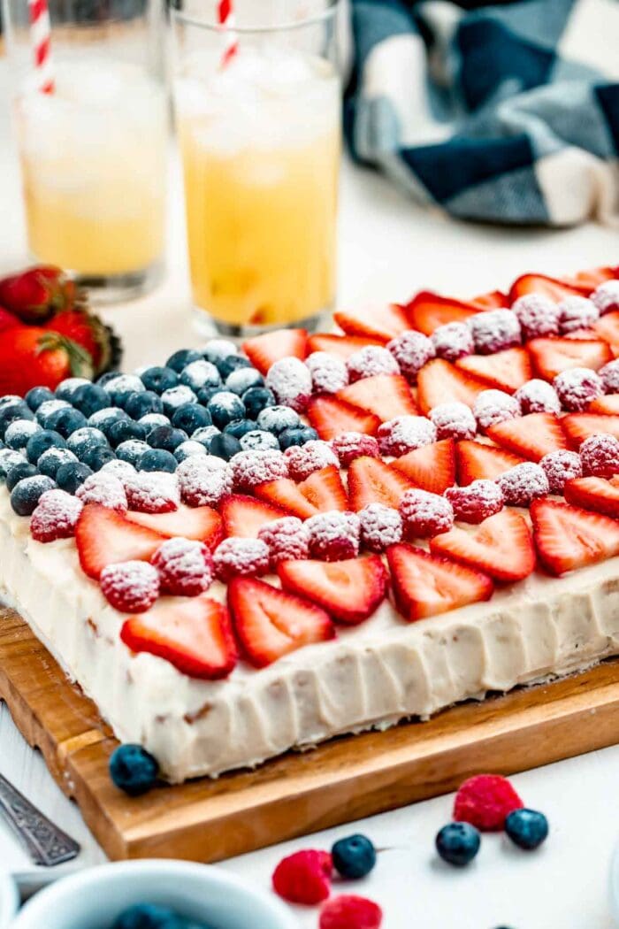 American Flag Cake Recipe - Healthy Seasonal Recipes