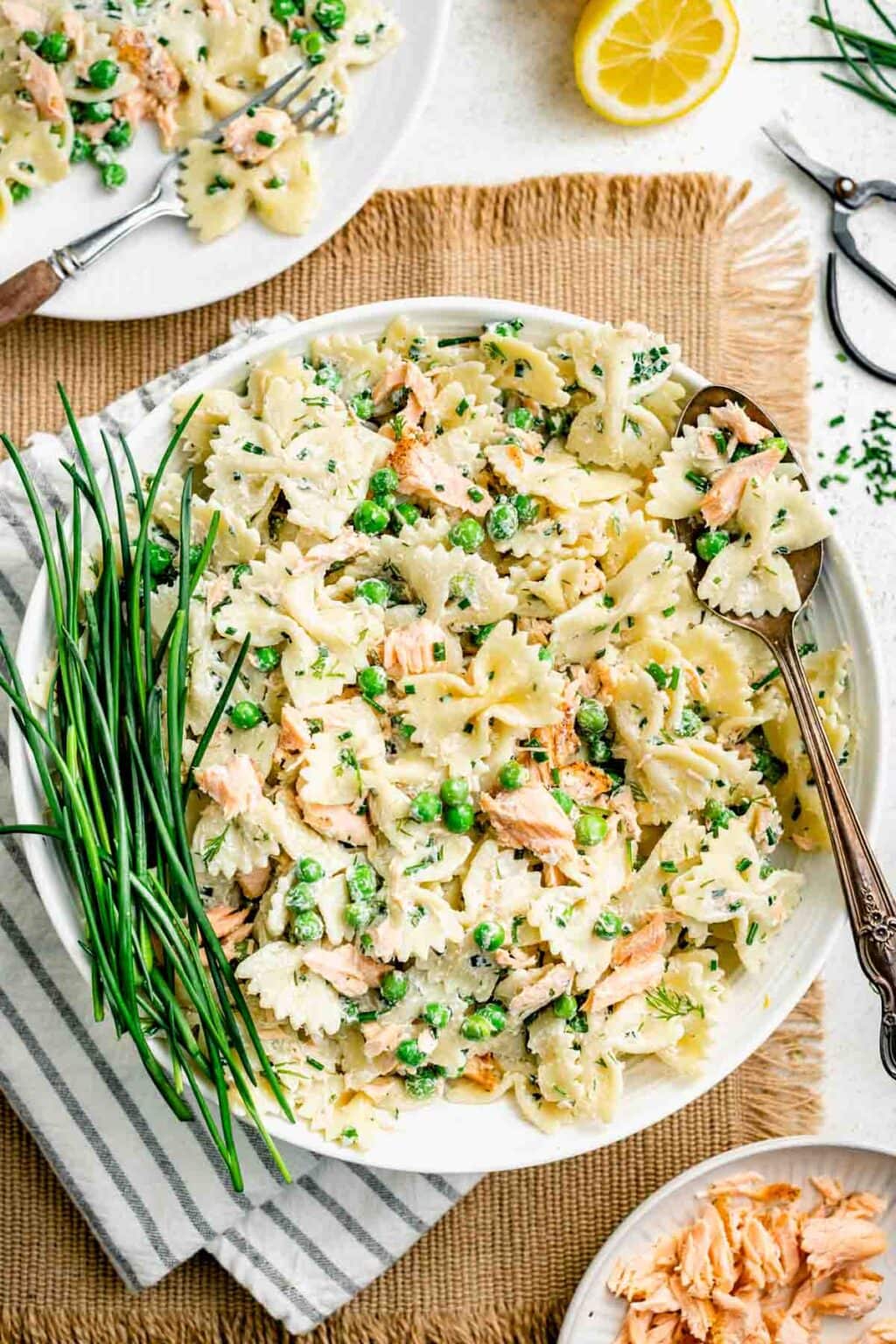 Salmon Pasta Salad - Healthy Seasonal Recipes