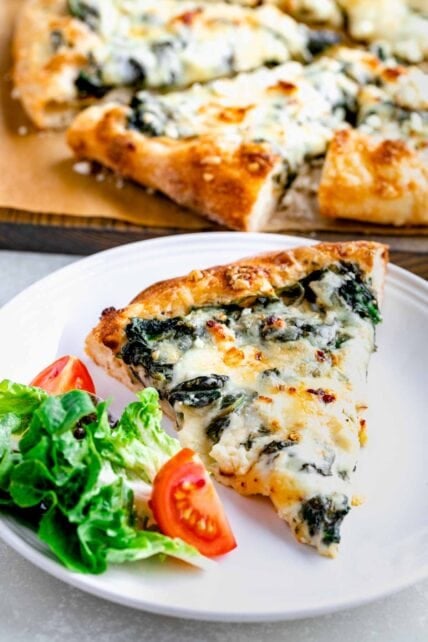 Best Homemade Spinach Pizza Recipe | Healthy Seasonal Recipes