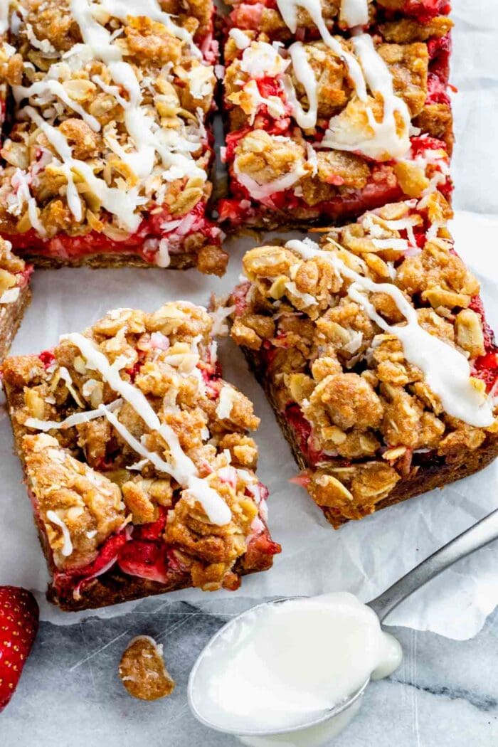 Strawberry Oatmeal Bars – Clover House Gifts