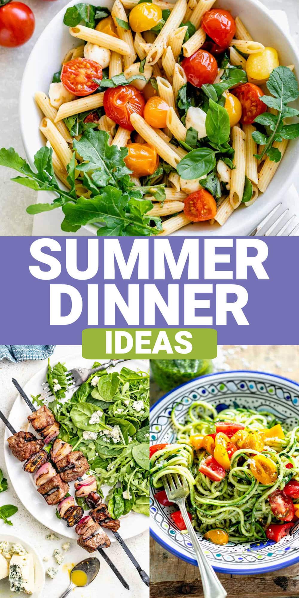 25 Summer Dinner Ideas - Healthy Seasonal Recipes