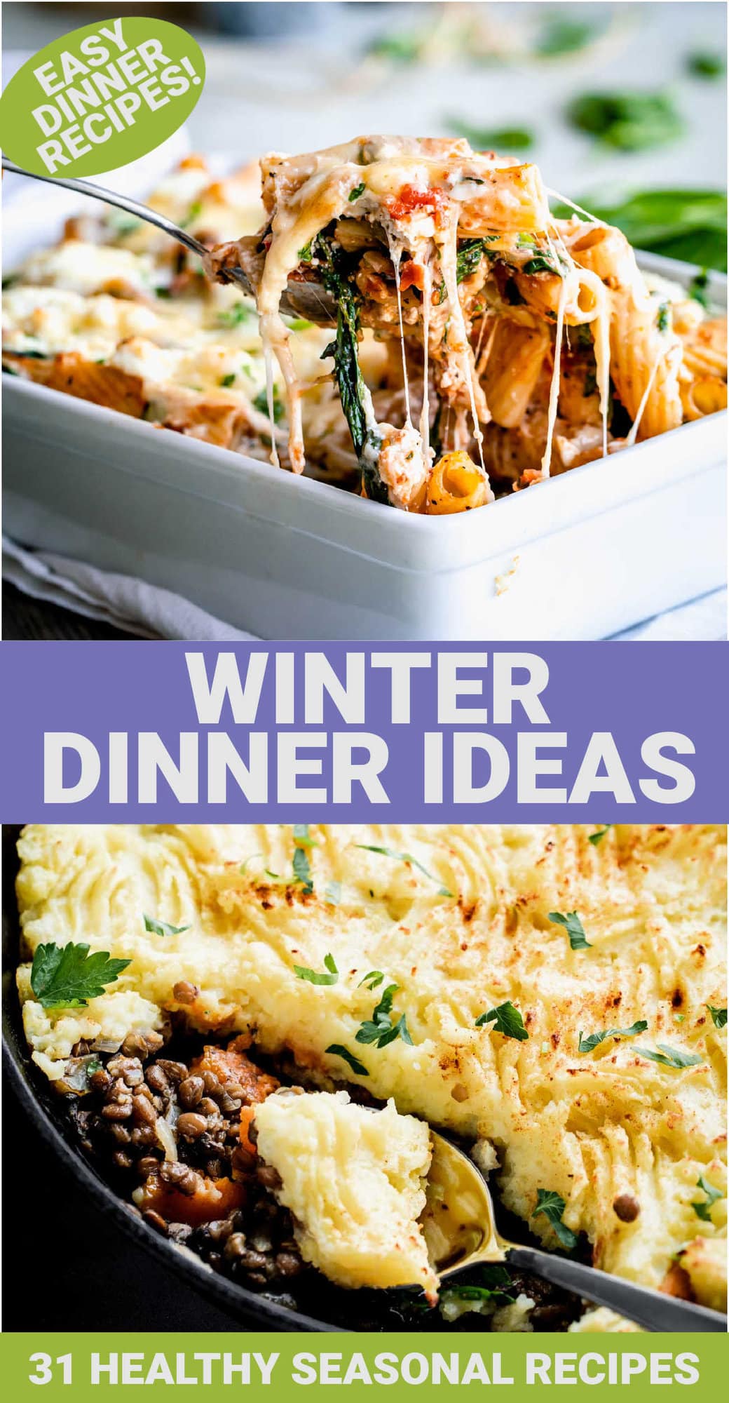 Winter Dinner Ideas - Healthy Seasonal Recipes