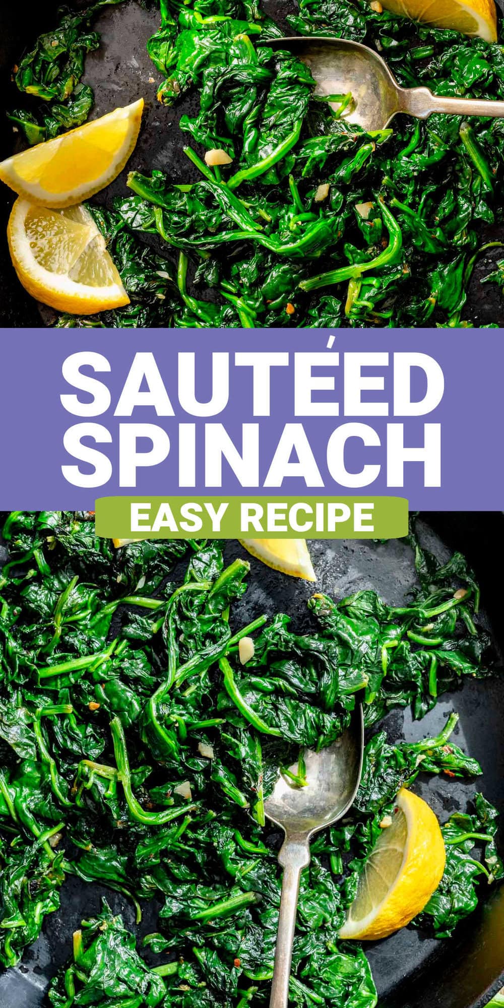 Easy Sautéed Spinach with Garlic - Healthy Seasonal Recipes