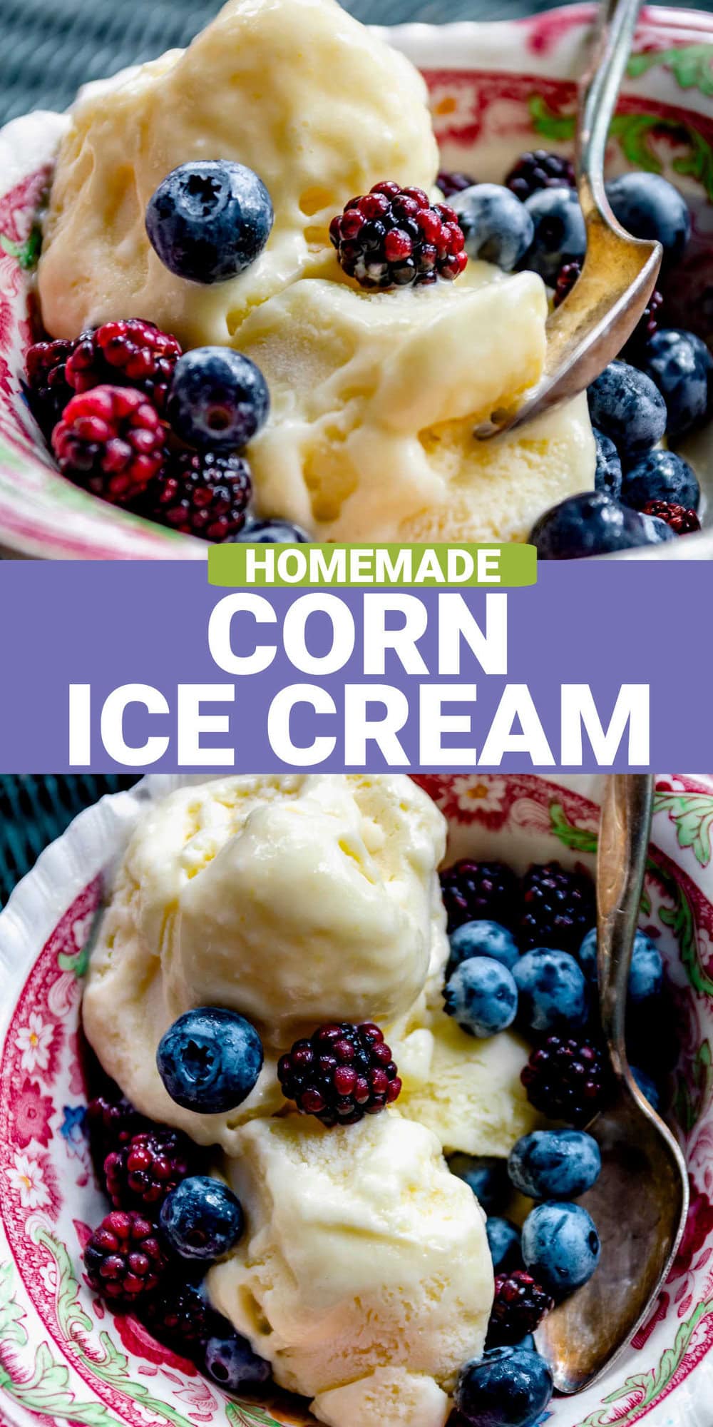 Sweet Corn Ice Cream - Healthy Seasonal Recipes