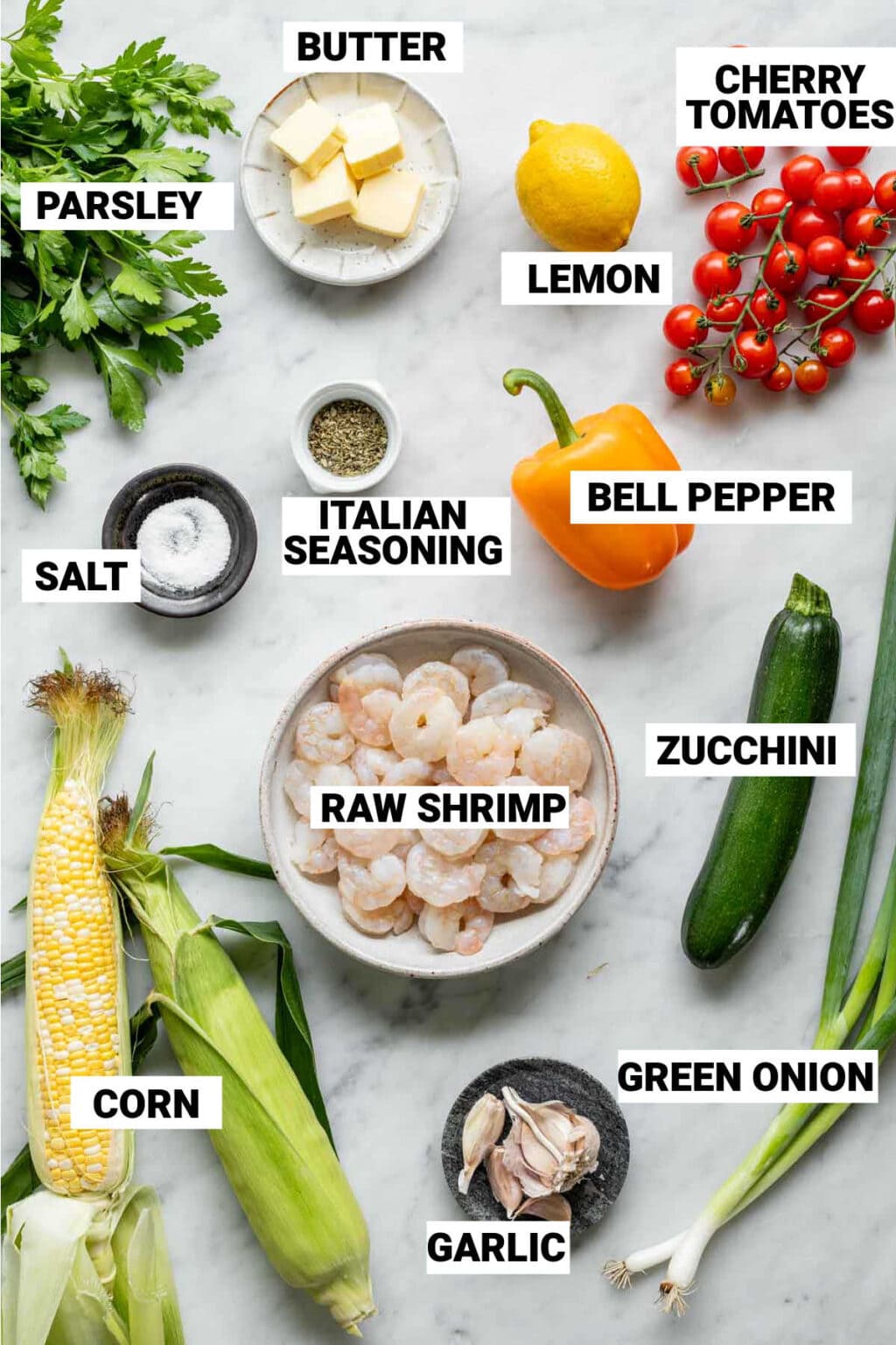 Grilled Shrimp Foil Packets with Veggies - Healthy Seasonal Recipes