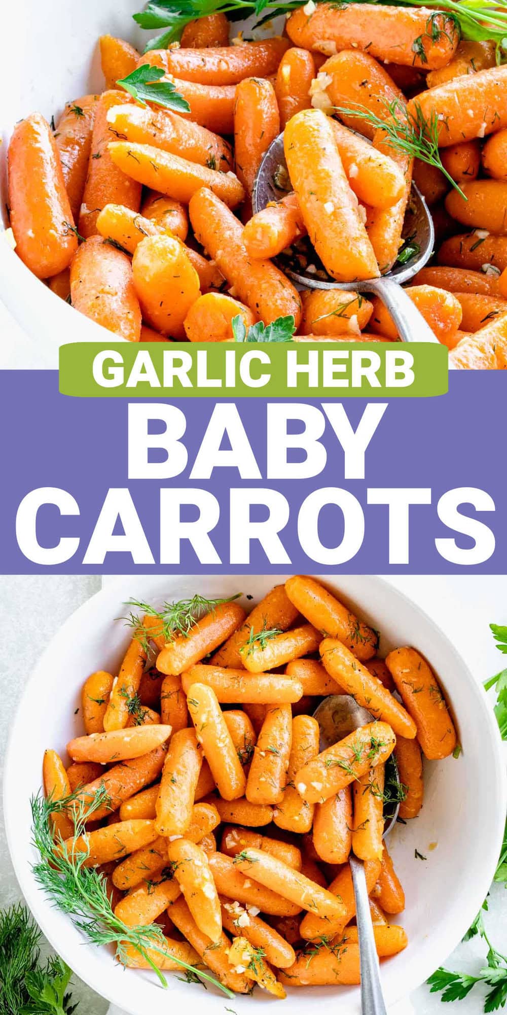 Garlic Butter Cooked Baby Carrots - Healthy Seasonal Recipes