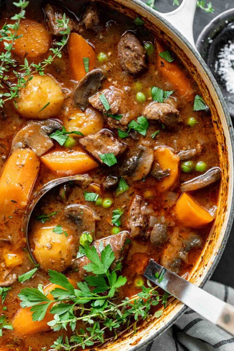 Best Hearty Braised Venison Stew - Healthy Seasonal Recipes