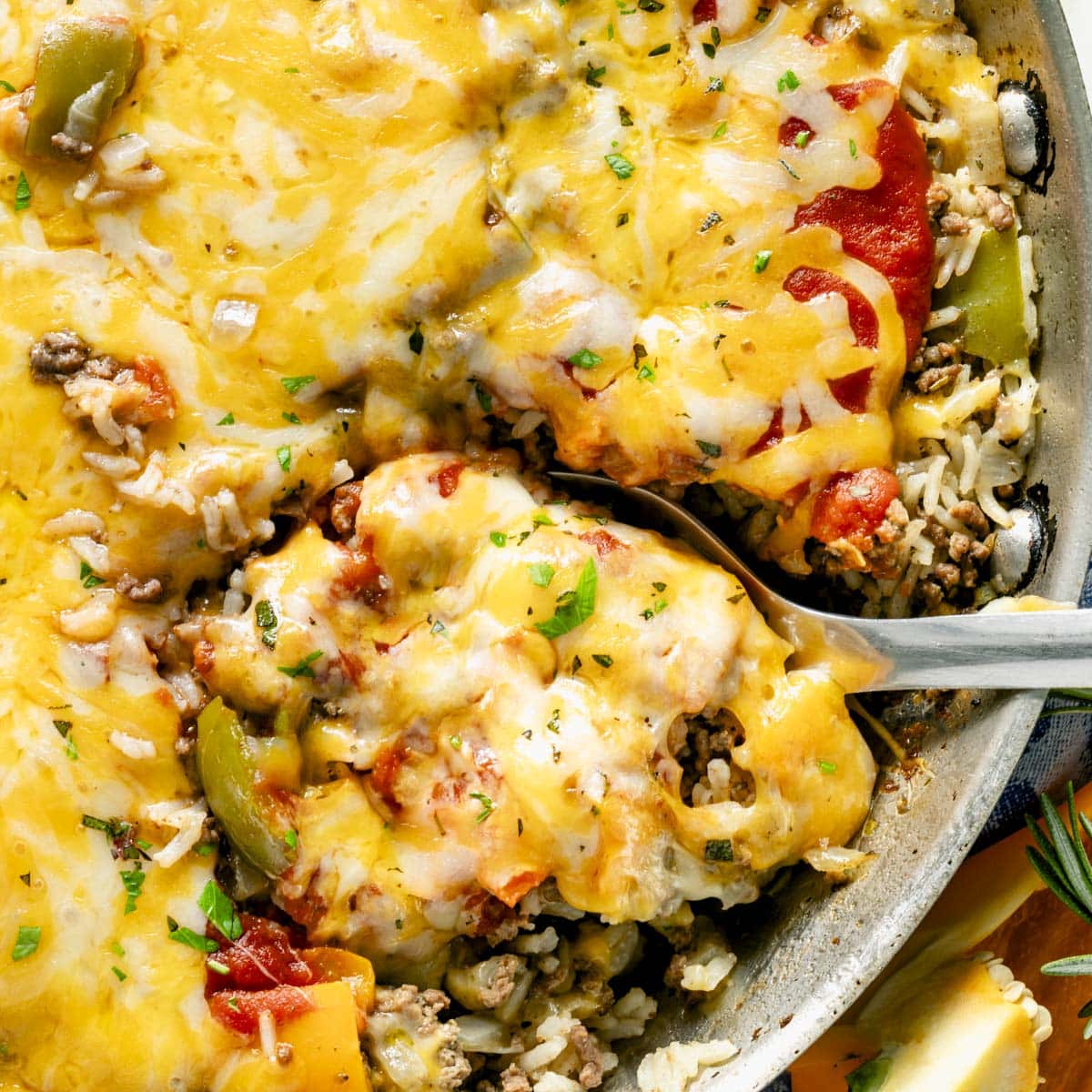One Pot Unstuffed Peppers - Healthy Seasonal Recipes