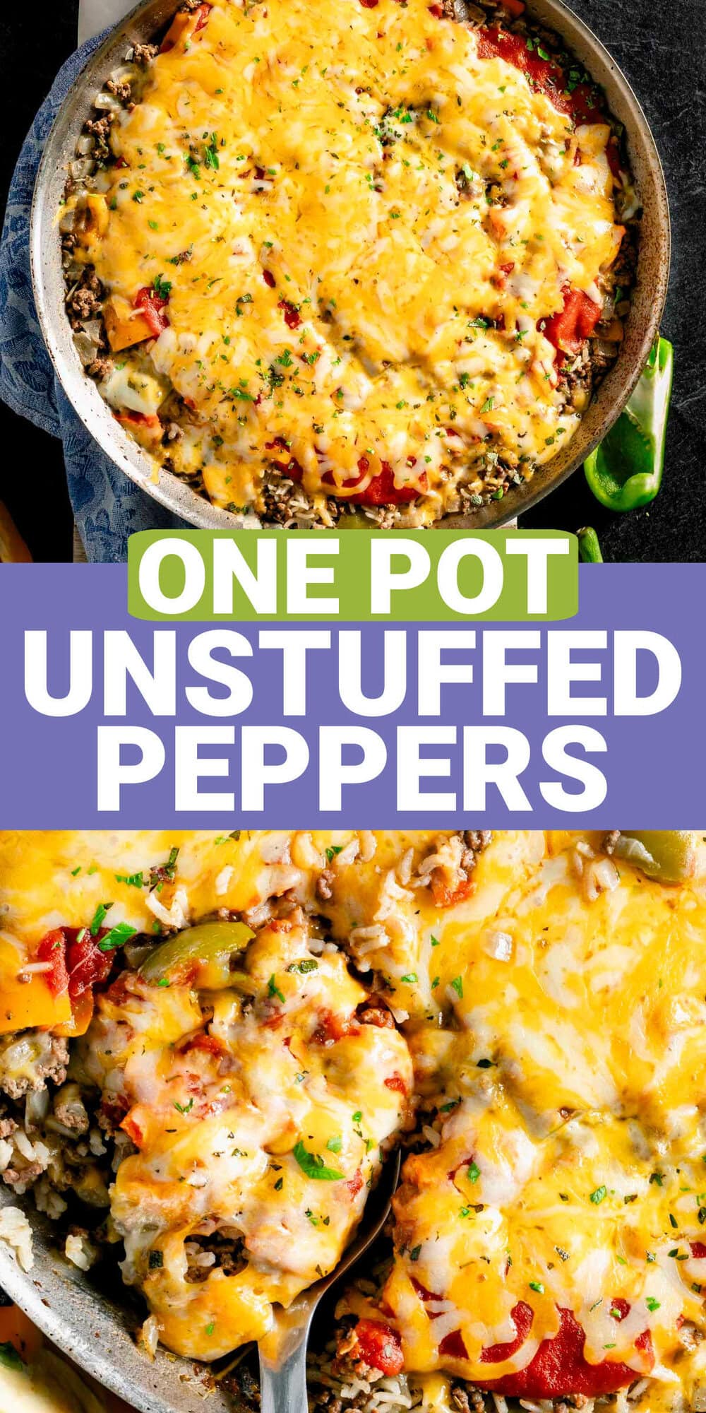 One Pot Unstuffed Peppers - Healthy Seasonal Recipes