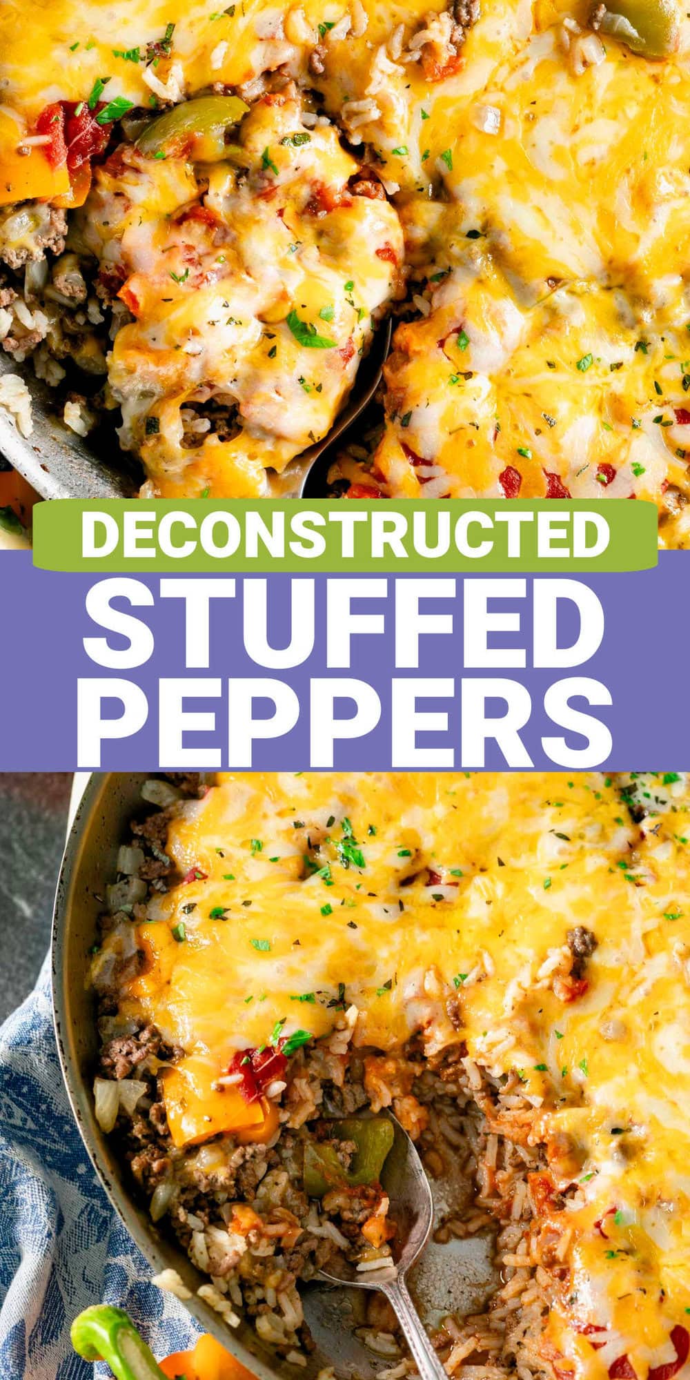 One Pot Unstuffed Peppers - Healthy Seasonal Recipes